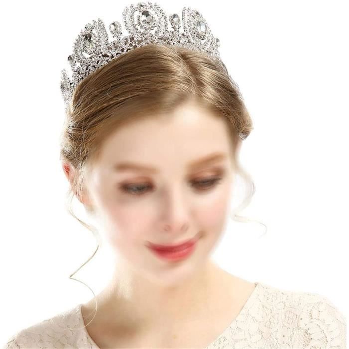Couronne Couronne de mariée Couronne Baroque Princesse de mariée ...