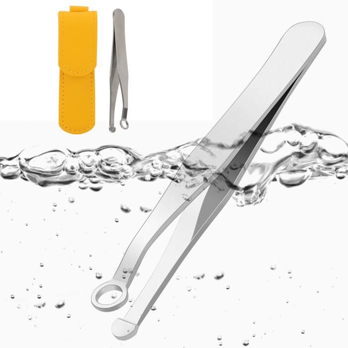 EBTOOLS Pince à épiler pour poils de nez Pince à épiler pour cheveux de ...