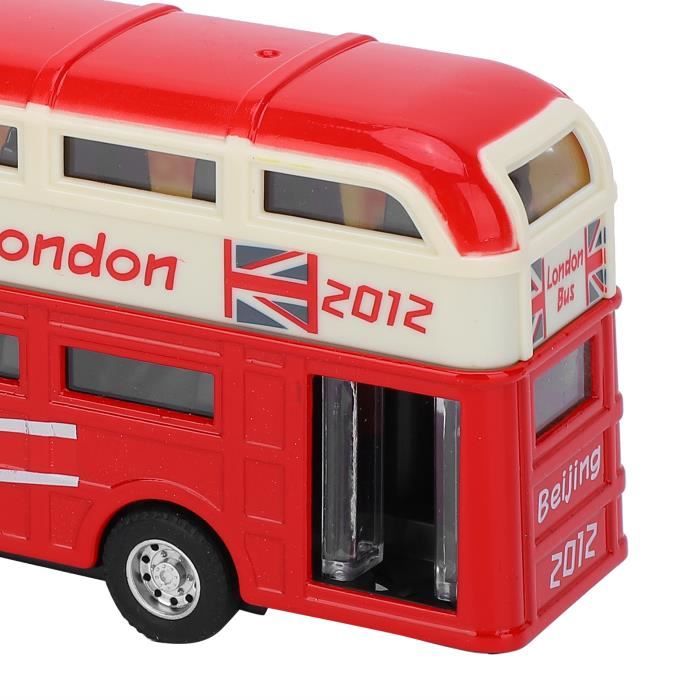 Jouet de bus - OMABETA - Bus Double Couche 1:90 - Rouge - Fonction ...