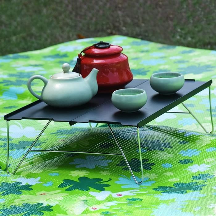 Table De Tourisme Portable Pliable En Aluminium Pour Pique-Nique ...