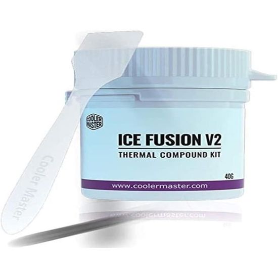 Ice Fusion V2, pâte Thermique 40g RG-ICF-CWR3-GP Noir[113] - Cdiscount ...