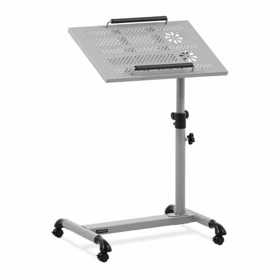 Table Ordinateur Portable Tablette Hauteur Réglable Roulettes ...