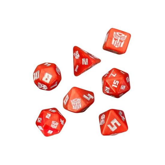 Transformers RPG Dice Set (Set of 7) - Cdiscount Jeux - Jouets