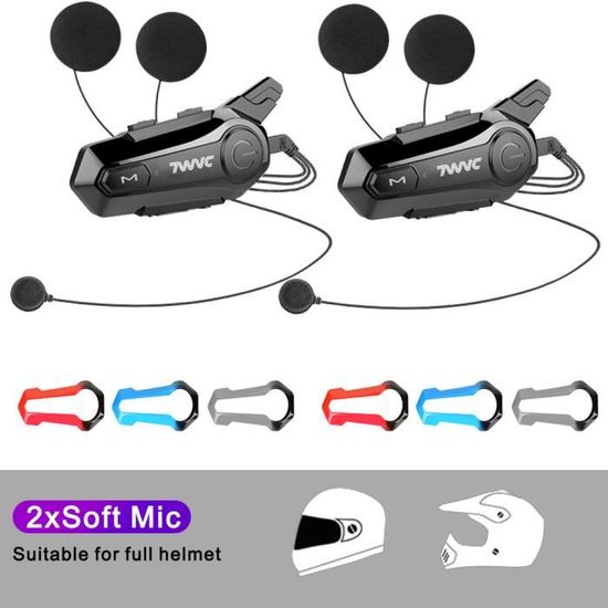 RUMOCOVO Oreillette Bluetooth pour Moto appareil de communication pour ...