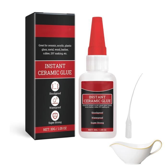 Colle Extra Forte - Super Glue - Transparente - Séchage Rapide - 100% ...