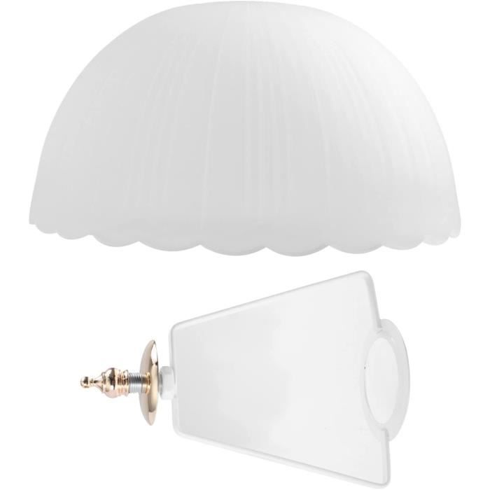 Abat-jour en verre givré abat-jour abat-jour remplacement couvercle de lampe de Table for la ...