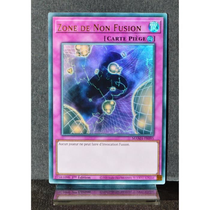 Carte YU-GI-OH MAMA-FR095 Zone de Non Fusion NEUF FR - Cdiscount Jeux ...