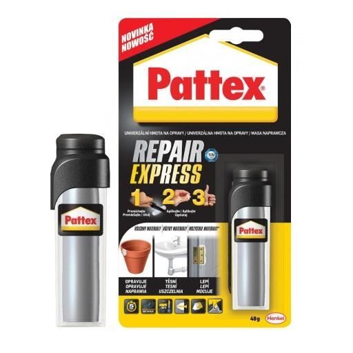 Pâte réparatrice époxy - Pattex - Repair Express - Rapide et résistante ...