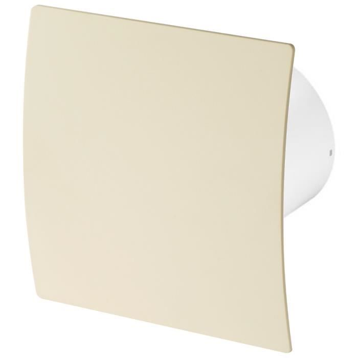 100mm Timer Aerateur Salle De Bain Extracteur D'airr Ecru ABS Panneau ...