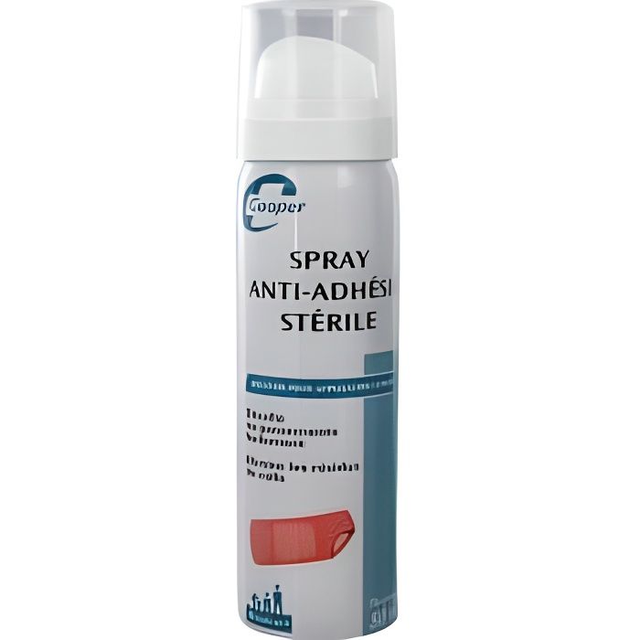 Cooper Spray Anti-Adhésif Stérile 50ml - Cdiscount Santé - Mieux vivre