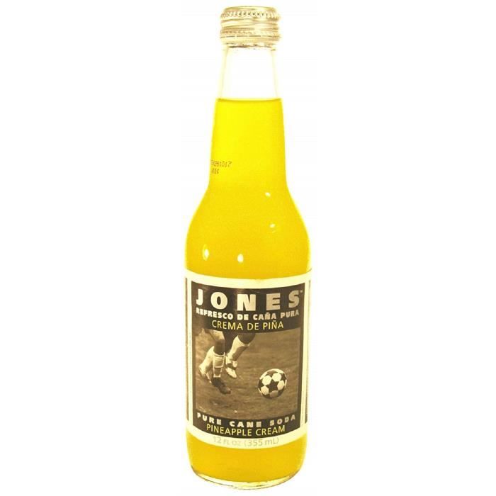 Jones Pineapple Soda-( 355 Ml X 12 Cans ) - Cdiscount Au quotidien