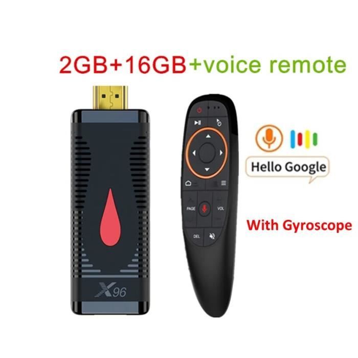 Smart TV Stick - RNCYN - X96 S400 - Android 10.0 - 4K - WiFi 2.4G - 2GB ...
