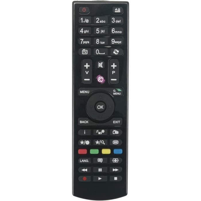 Télécommande Tv Compatible Rc 4870 Pour Téléviseurs Telefunken Oceanic ...