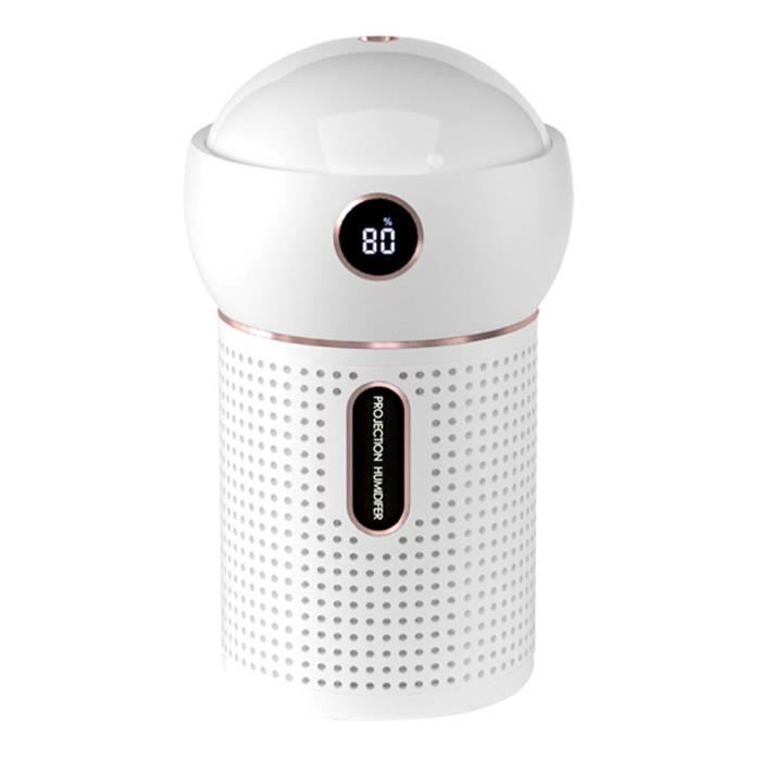 Projection USB Diffuseurs D'Huiles Essentielles Rechargeables USB Vaporisateur Hydratant Vapeur ...