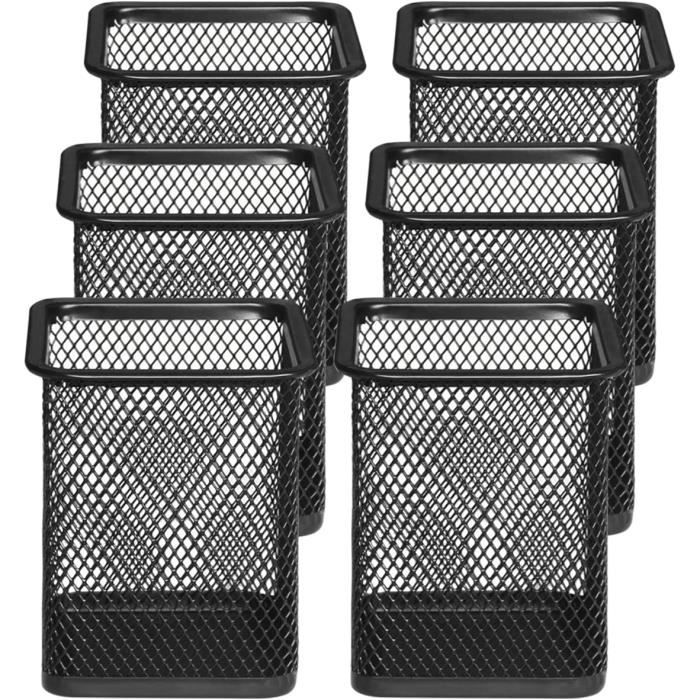 DIFIT pot a crayon, pot à crayon métal, pot crayon en Carré, Maille pot ...