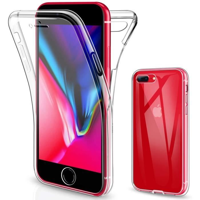 Coque iPhone 7 - iPhone 8 - iPhone SE 2020 Avant + Arrière 360 ...