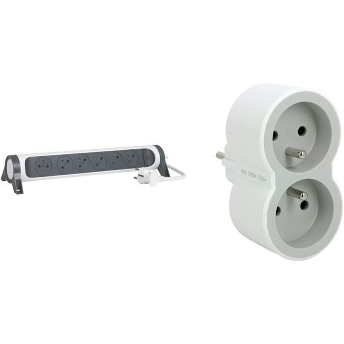 Rallonge Multiprise Rotative Avec 6 Prises De Courant Surface Et ...