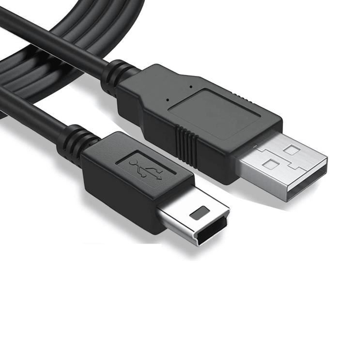Câble Mini Usb Synchronise Et Charge | Transfert De Données 480 Mbit-S ...