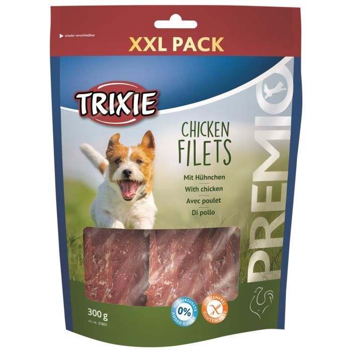 TRIXIE Chicken Filets Premio XXL Pack - Pour chien - 300g - Cdiscount