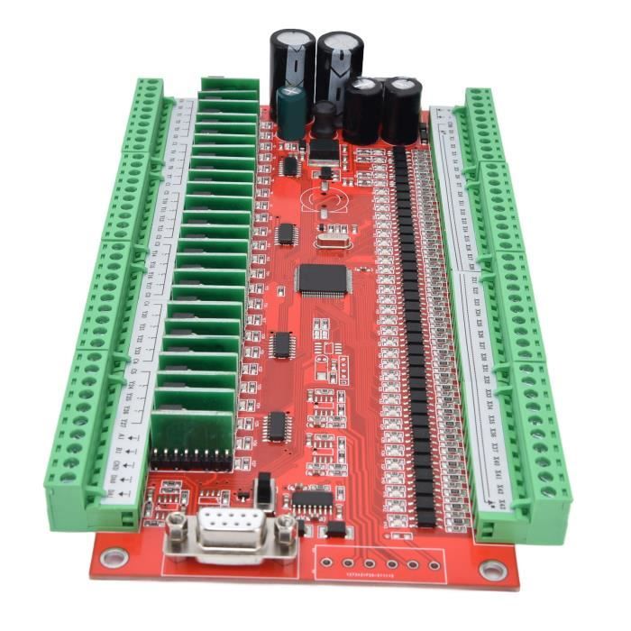 VBESTLIFE Tableau de commande industriel PLC C.C 24V du plat FX2N-60MT ...