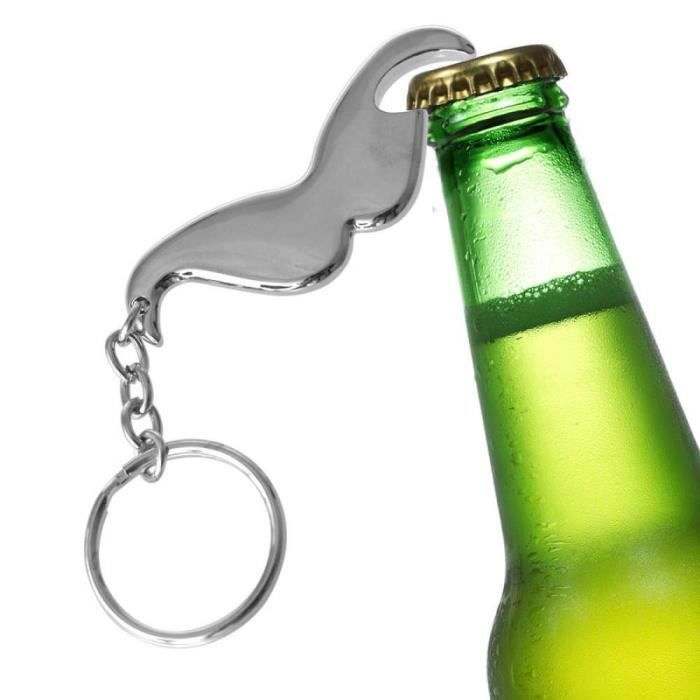 Porte-clés décapsuleur moustache, accessoire cu… - Cdiscount Bagagerie ...