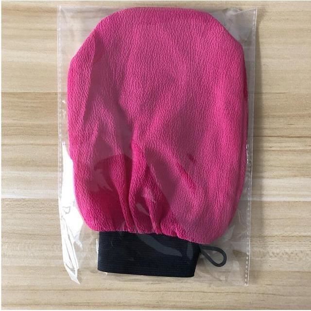 SET ACCESSOIRES SALLE DE BAIN,Rose red--Gant magique pour gommage et ...