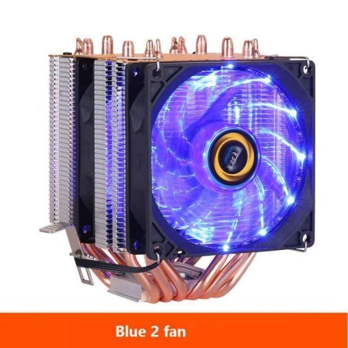 CS-08232-Radiateur de refroidissement CPU RGB. 6 caloducs. 3 broches 4 ...