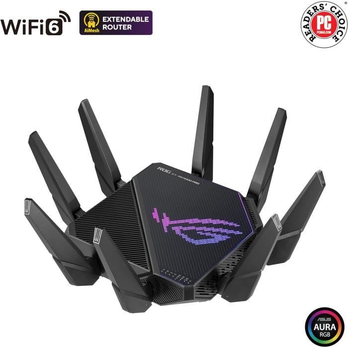 Gt-Ax11000 Pro - Routeur Gaming Wi-Fi 6 Triple Bande Ax11000-10G ...