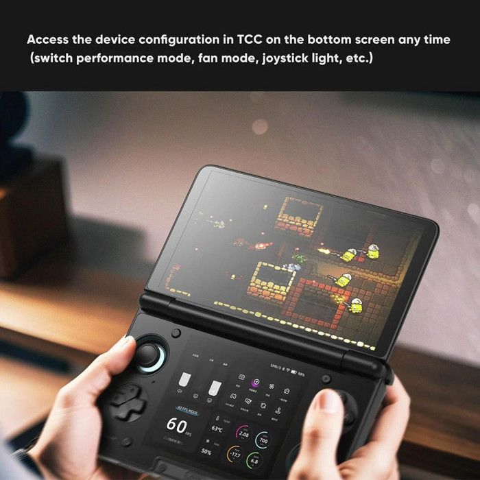 AYN Thor Pro console portable,à double écran Écran principal AMOLED 6 ...