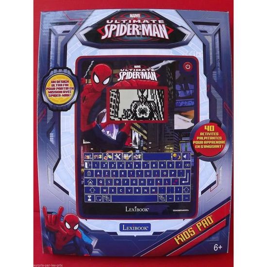 LEXIBOOK KIDS PAD TABLETTE SPIDERMAN MARVEL - Cdiscount Jeux - Jouets