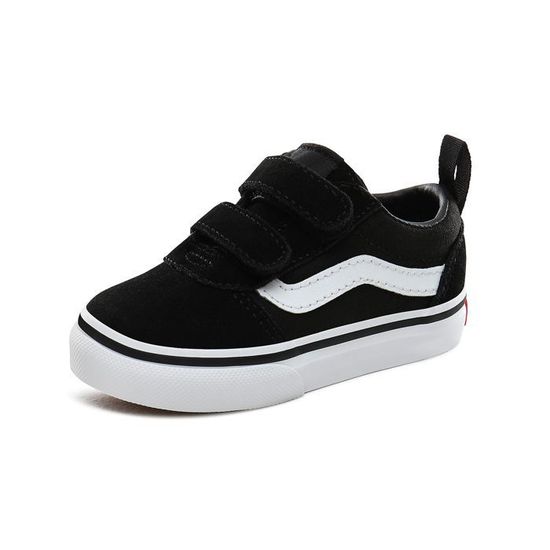 Zapatillas Enfant Vans TD Ward V - Noir - Lacets - Textile Negro ...