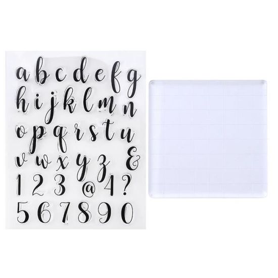 Set1 -Timbres pour biscuits lettres,outils de décoration de gâteaux ...