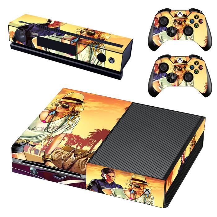 Bleu - Grand Theft Auto V GTA 5 Skin Sticker Decal Cover pour Xbox One ...