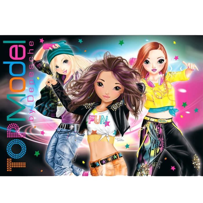 Sous-main plastifie 3D pour bureau Top model noir - Cdiscount Beaux ...