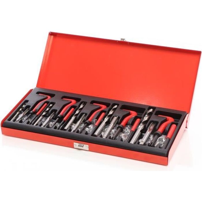 Kit de réparation de filetage XPOtool - 131 pcs. M5-M12 - Insert ...