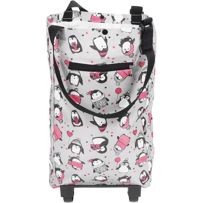 Sac de Courses à Domicile Chariot Pliant d'épicerie Chariot de Magasin ...