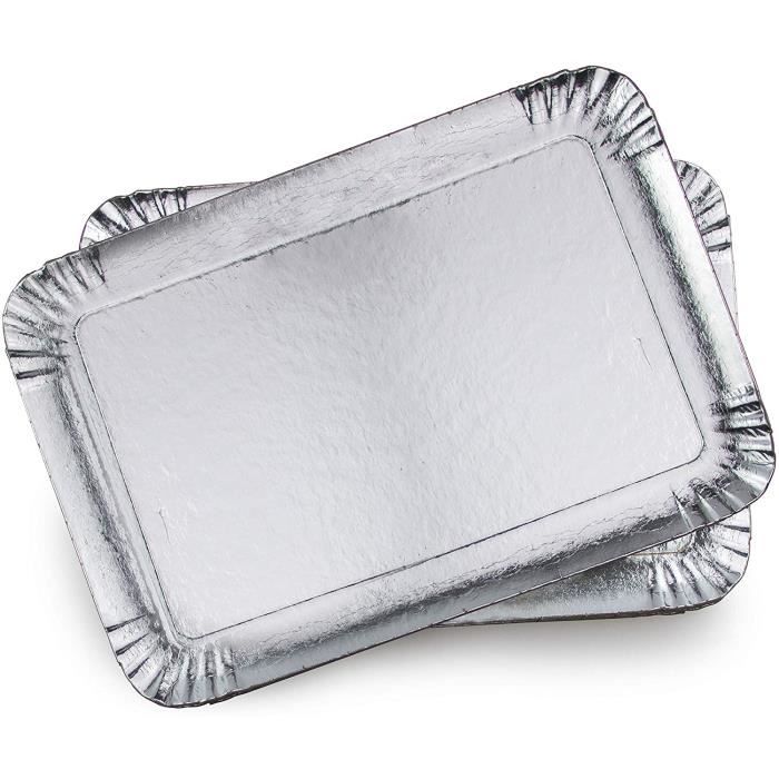 Lot de 25 plateaux en carton Plateaux de présentation pour pâtisseries ...