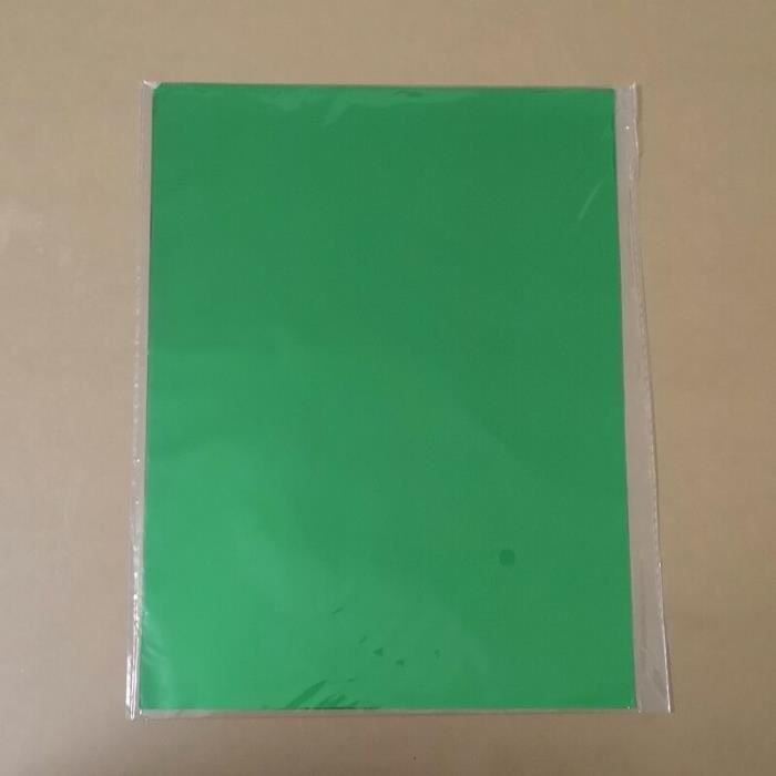 Green -Feuille de papier A4 pour estampage à chaud, 50 feuilles de ...