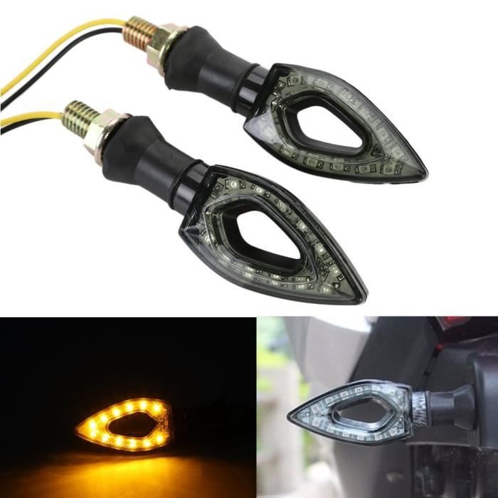CICMOD Clignotants Moto LED pour Yamaha R1 R6 FZ6 Fazer FZ1 FZ FJR XT ...