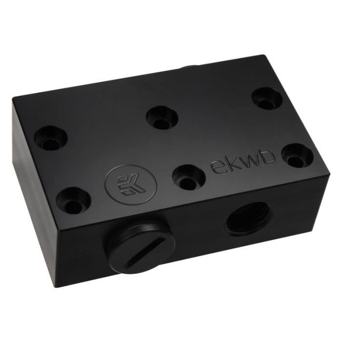 EK Water Blocks EK-FC Terminal X2 1-slot - Acetal 0,000000 Noir ...