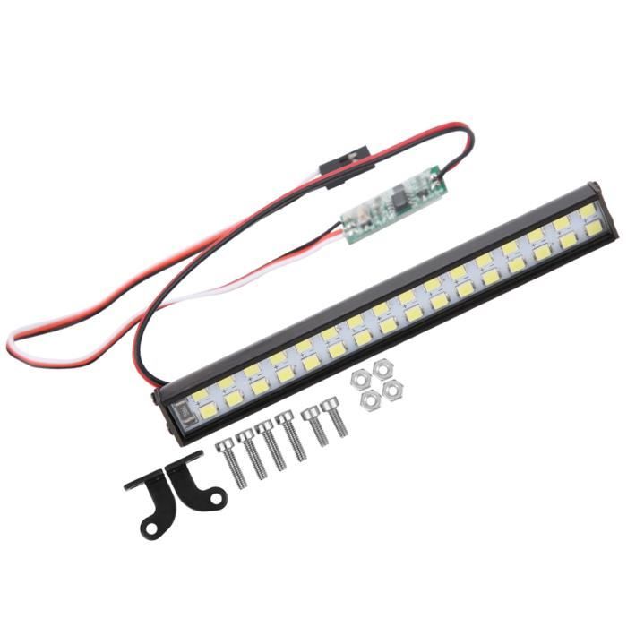 RC LED Light, 32pcs métal + lampe de toit en plastique 100mm accessoire ...