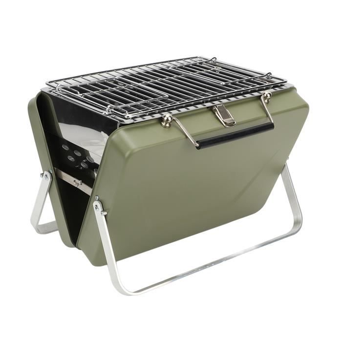 SEC Portable Charcoal Grill BBQ Grill Pliant Barbecue Grill Extérieur ...