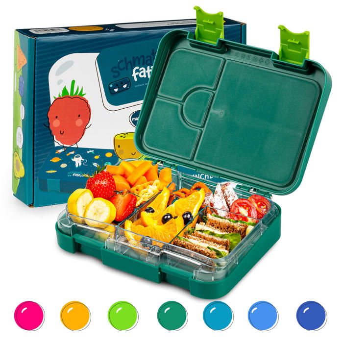 Schmatzfatz Lunch Box Enfant, Boite Repas Compartiment, Boite à Lunch ...