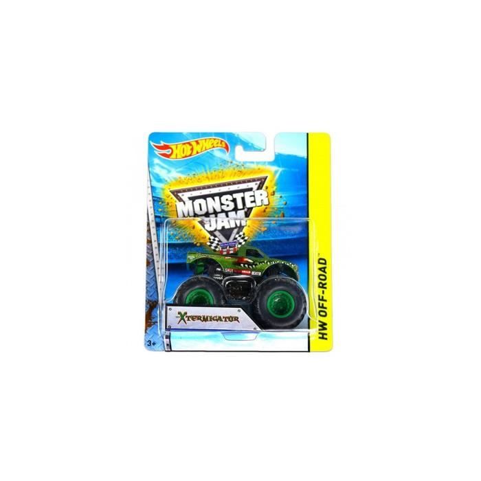 HOT WHEELS OFF ROAD - MONSTER JAM MONSTER - XTERMIGATOR - Cdiscount ...