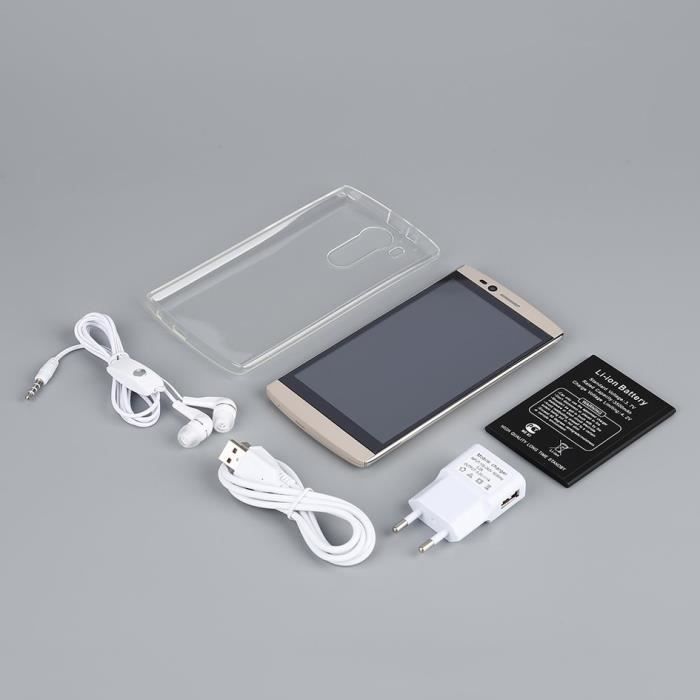 5,5 pouces IPS grand écran Smartphone Android 5.1 Dual SIM Dual Standby ...