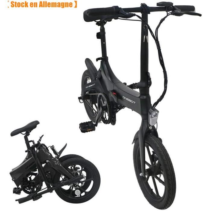 2020 ONEBOT S6 Vélo électrique Pliable réglage 3 Vitesses Cadre léger ...