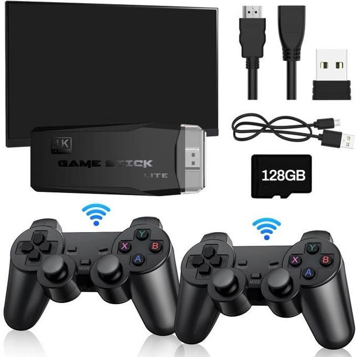 128Go ensemble Console de jeux rétro HD PS2 20000+ jeux + Double ...