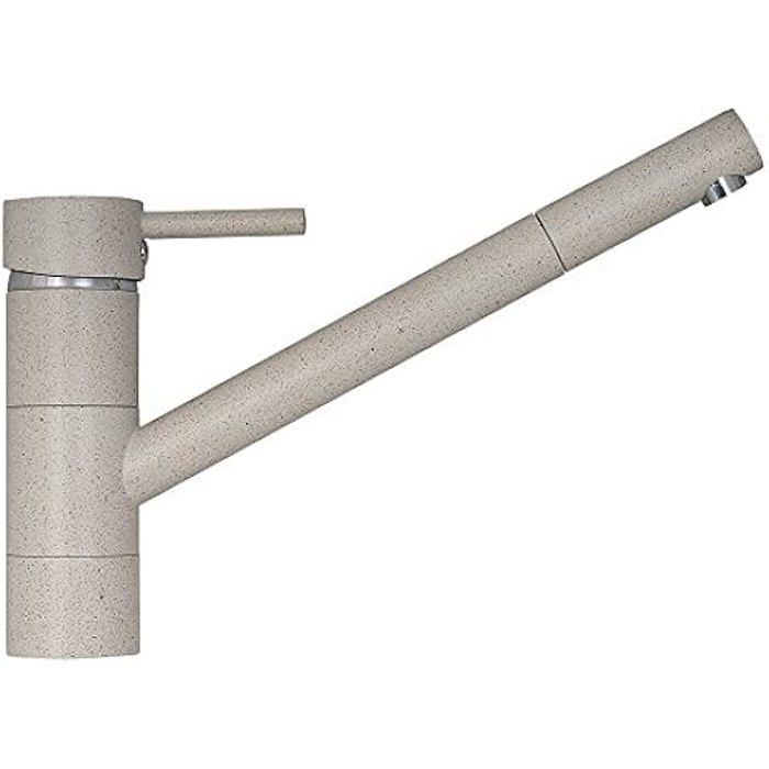 Robinet évier de cuisine - PYRAMIS 090905401 - Beige - Bec mobile ...