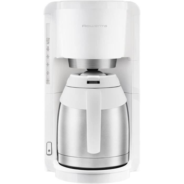 Rowenta - CT3811 - Cafetiere filtre, 850 watts, Blanc - Cdiscount Maison