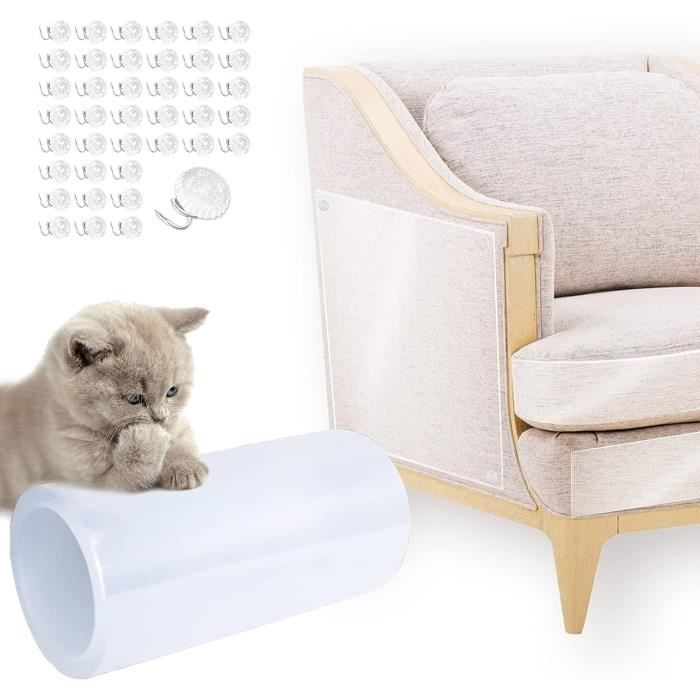 Protege Canape Griffe Chat 20 * 300cm Protection Canapé Chat Anti ...